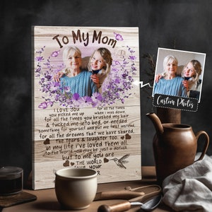 Custom in Loving Memory of Mom, Dad Gift for Loss of Mom, Dad From ...