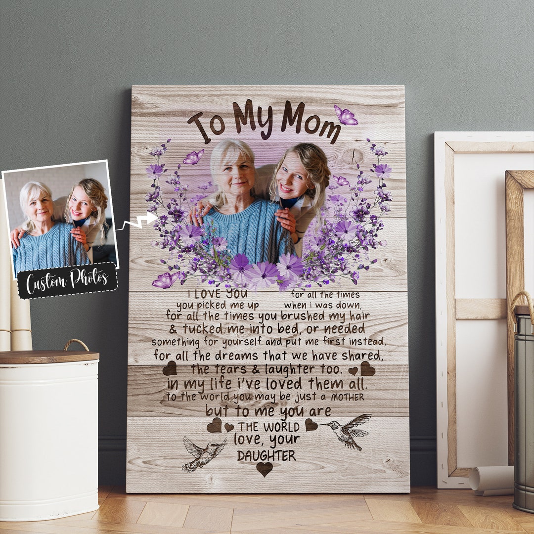 Custom in Loving Memory of Mom, Dad Gift for Loss of Mom, Dad From ...