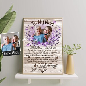 Custom in Loving Memory of Mom, Dad Gift for Loss of Mom, Dad From ...