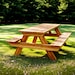 Picnic Table Plans - Step-by-step Instructions - DIY Woodworking Plans ...