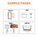 Console Table Plans - Step-by-step Instructions (PDF) - Etsy