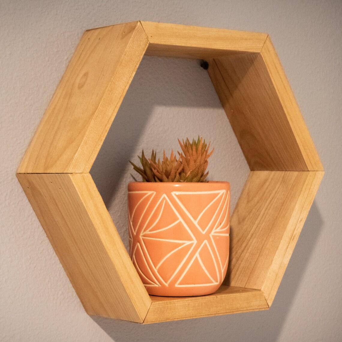 Hexagon Shelf Plans - Step-by-step Instructions (PDF) - Etsy