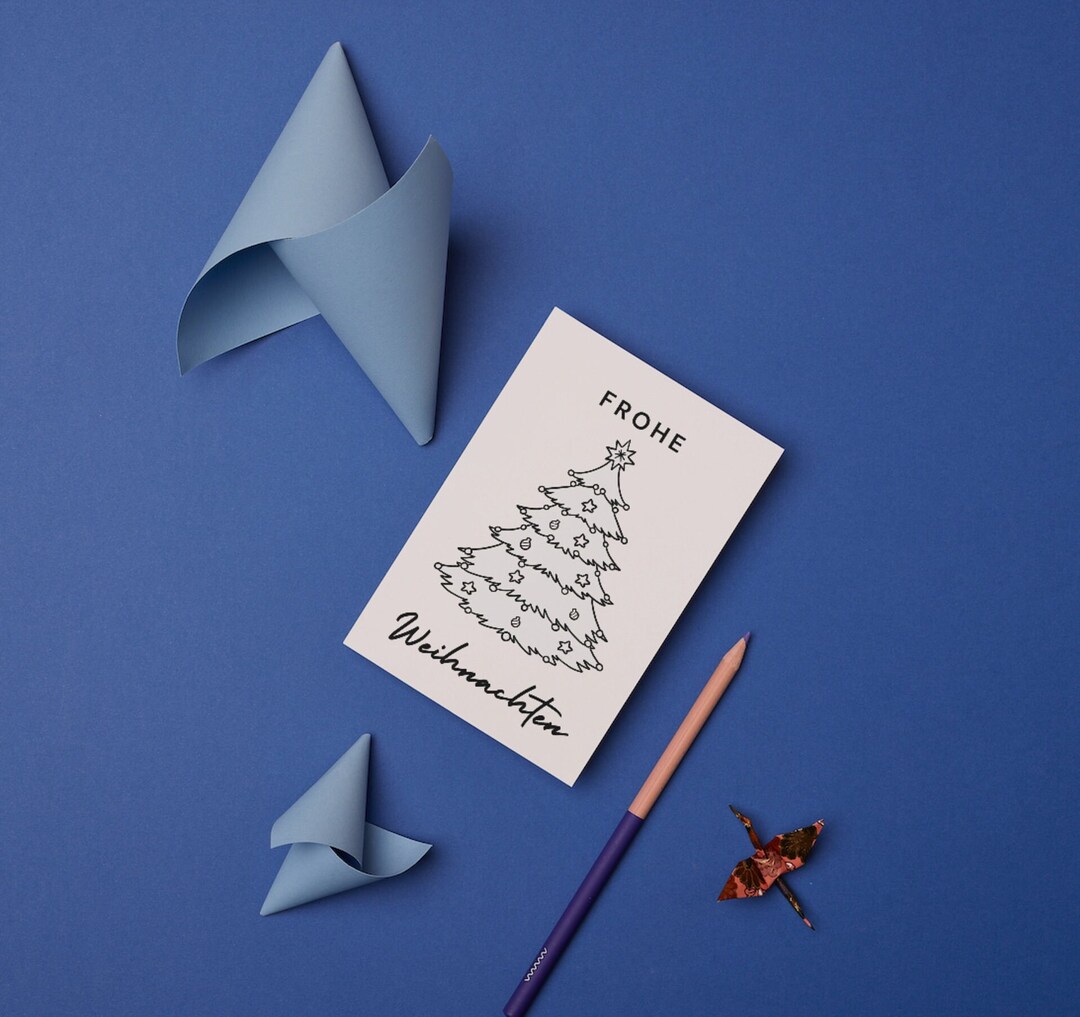 Sticker merry Christmas for Parcels Letters - Etsy