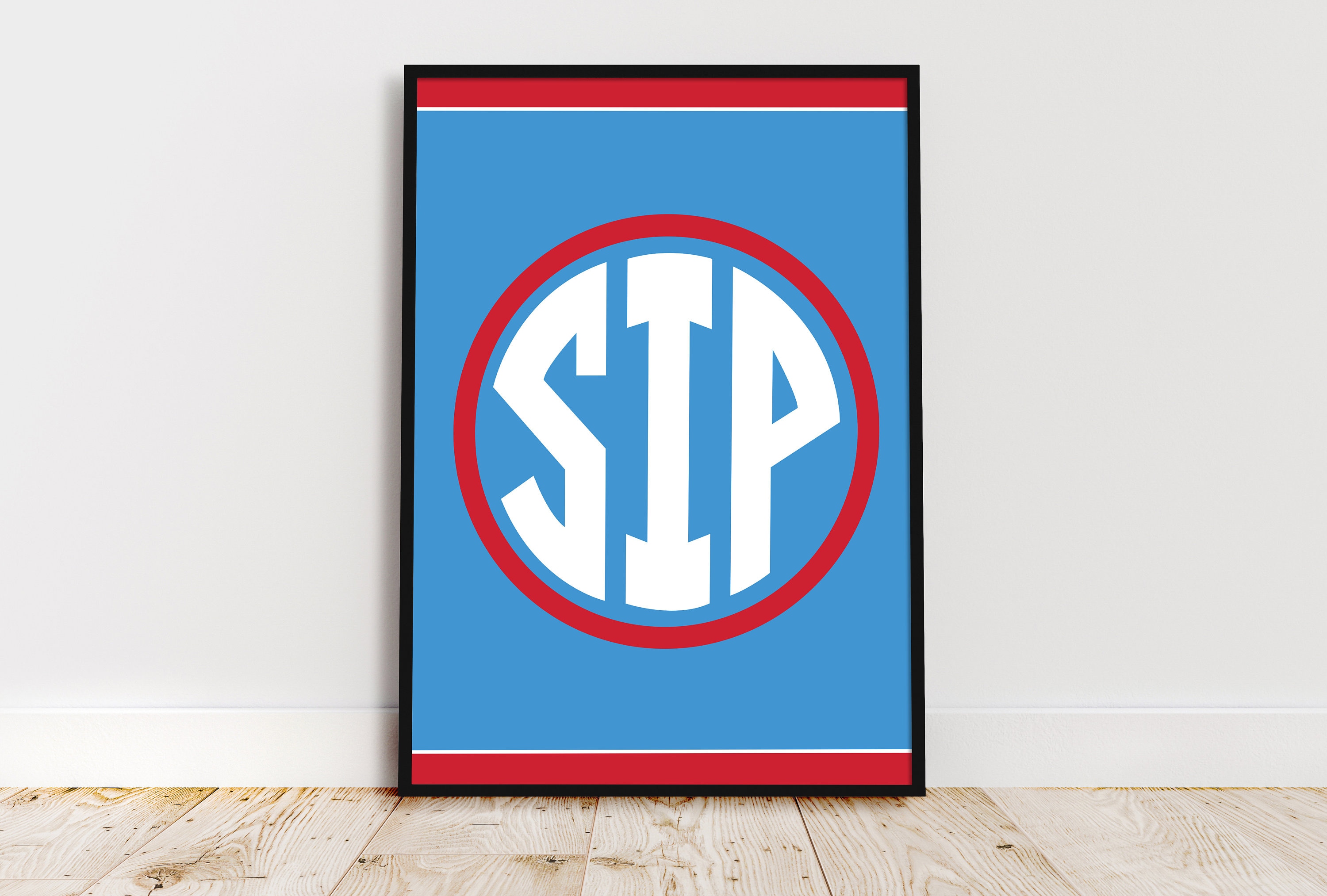 Ole Miss the Sip Logo Poster - Etsy