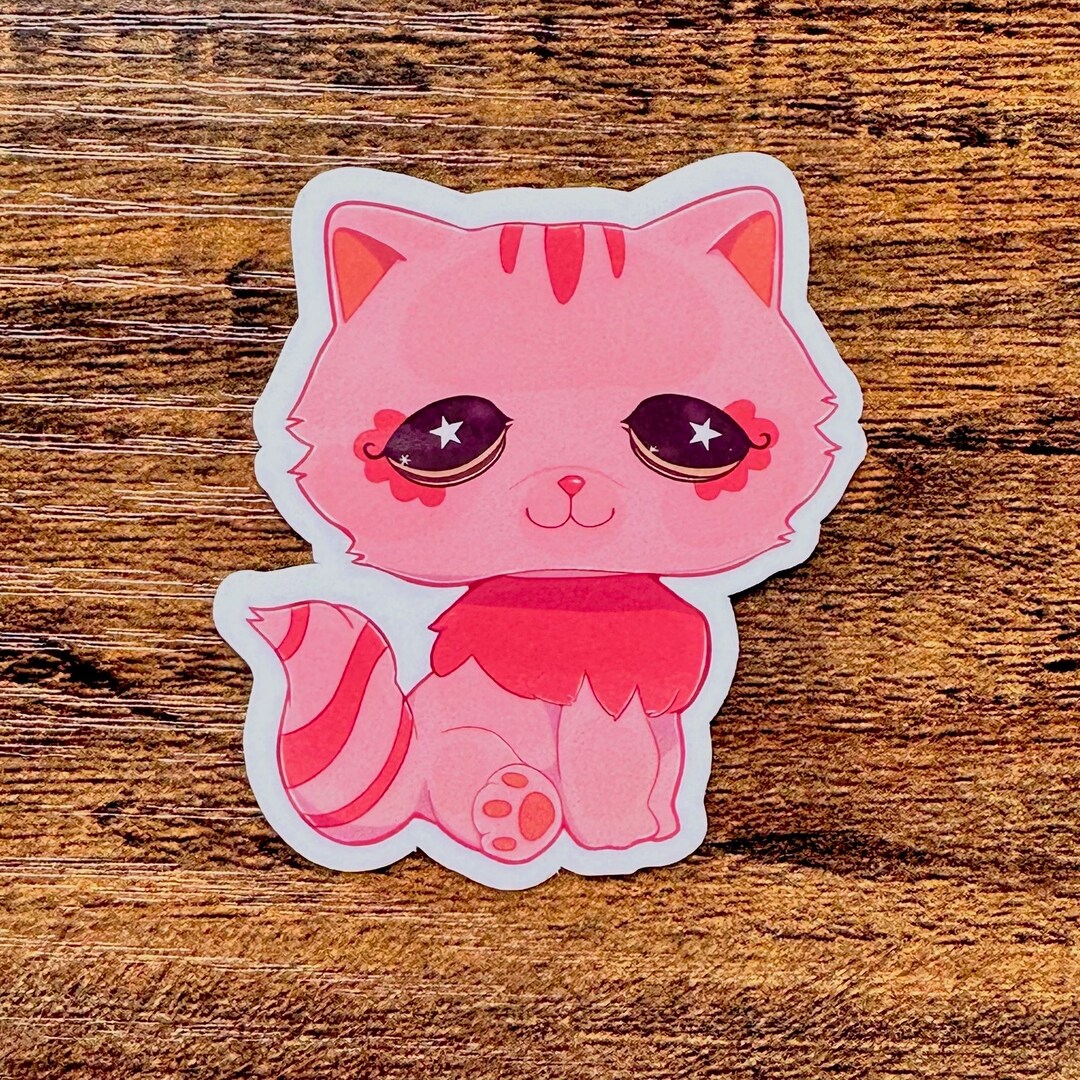 LPS Cat Sticker - Etsy
