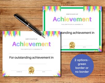 Star of the Week Printable, Star Student Award, Student Achievement ...