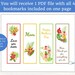 Mother's Day Bookmark Set, Happy Mothers Day Bookmarks, Mothers Day ...