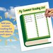 Summer Reading Tracker Printable, Reading Journal Planner Page , My ...