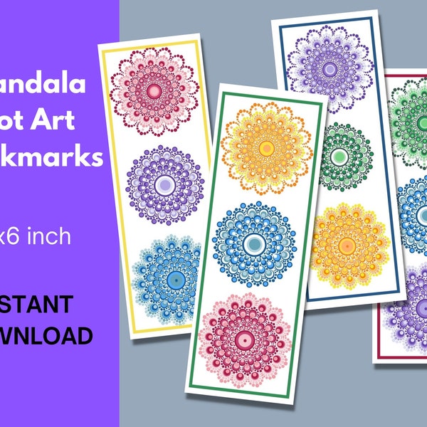 Printable Dot Mandala - Etsy