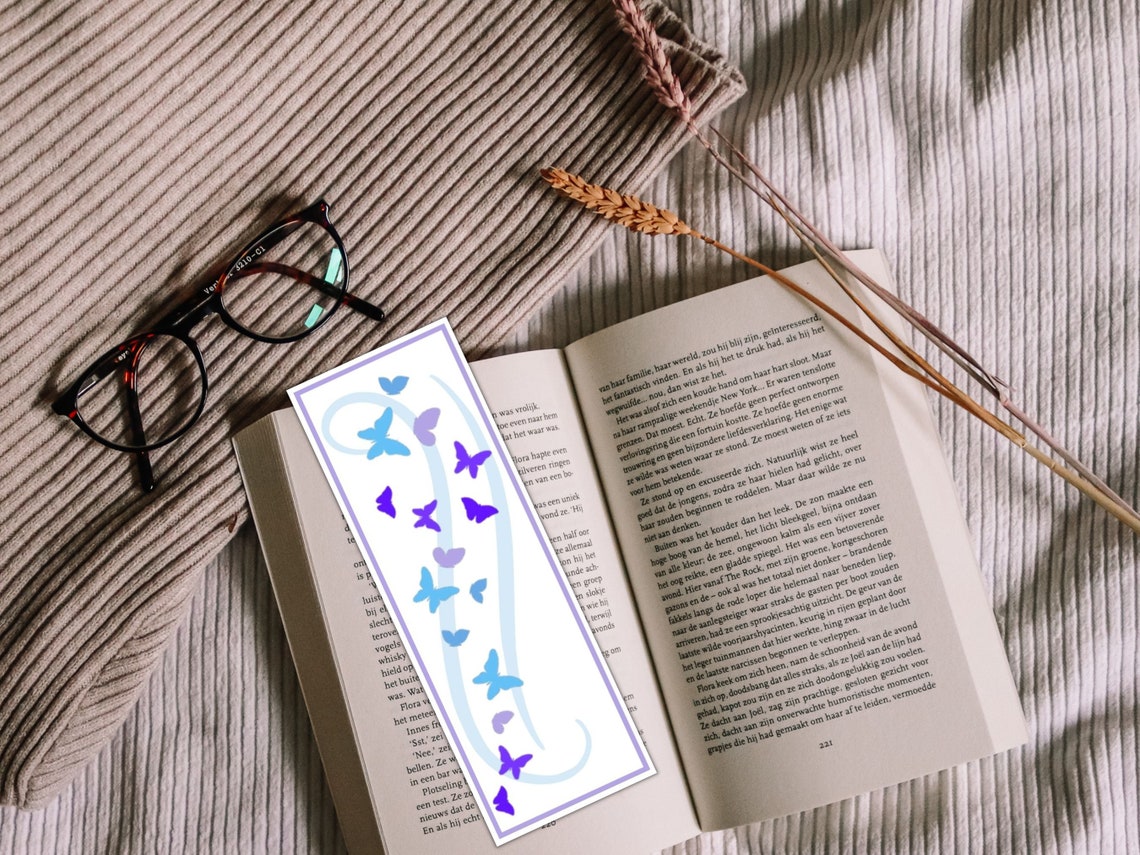 Monarch Butterfly Bookmark Printable, Pretty Butterfly Bookmarks ...