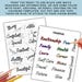 Printable Vision Board Kit With Coloring Templates and Ready-to-use ...