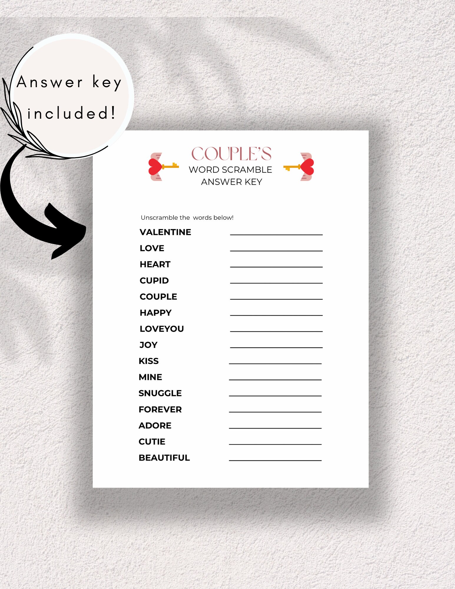 Fun Couples Word Scrabble, Word Scrabble Game, Wedding Games, Couples ...