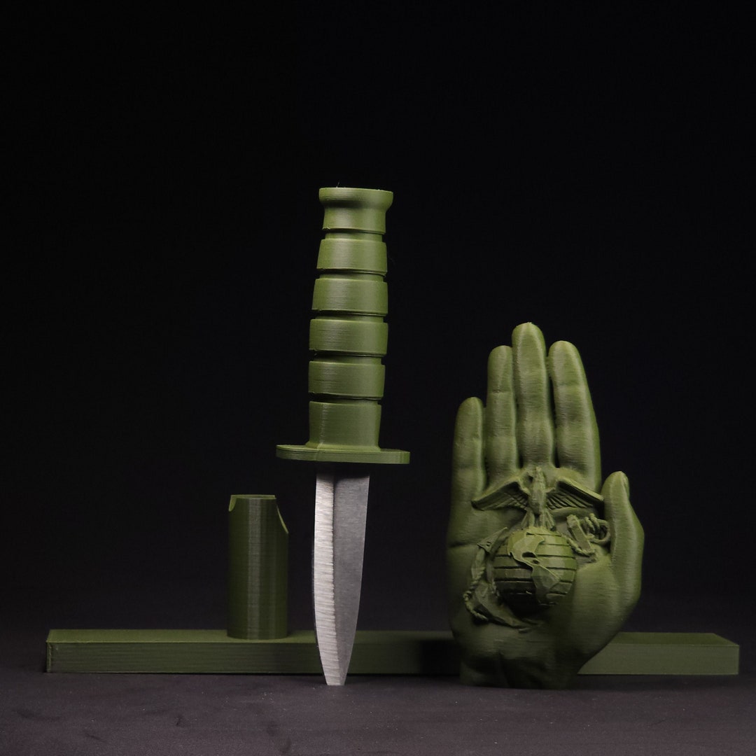 Marine Corps EGA Knife Hand Letter Opener: Military Veteran Gift - Etsy