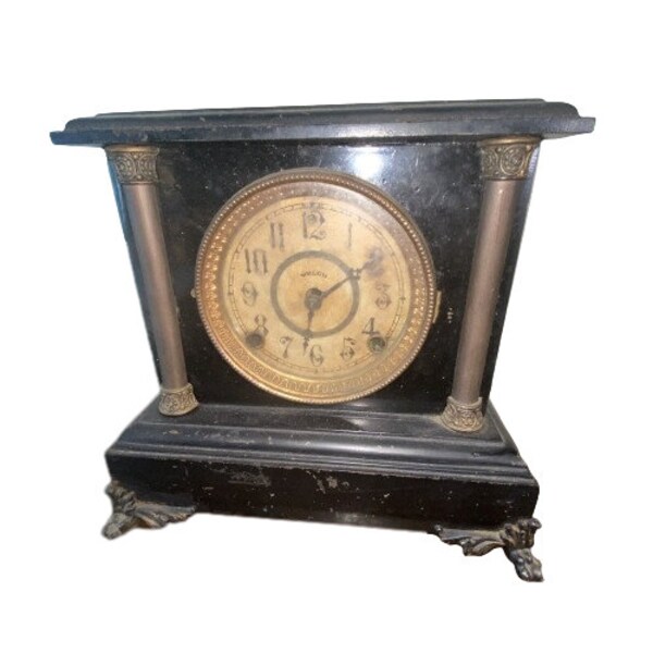 Cast Iron Clock - Etsy