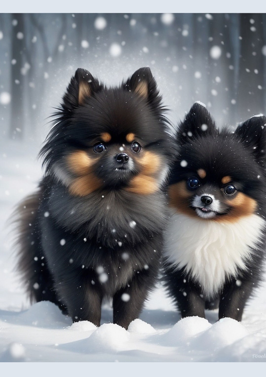 Dog Pomerium Poster - Etsy