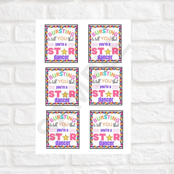 Dance Recital Gift - Etsy
