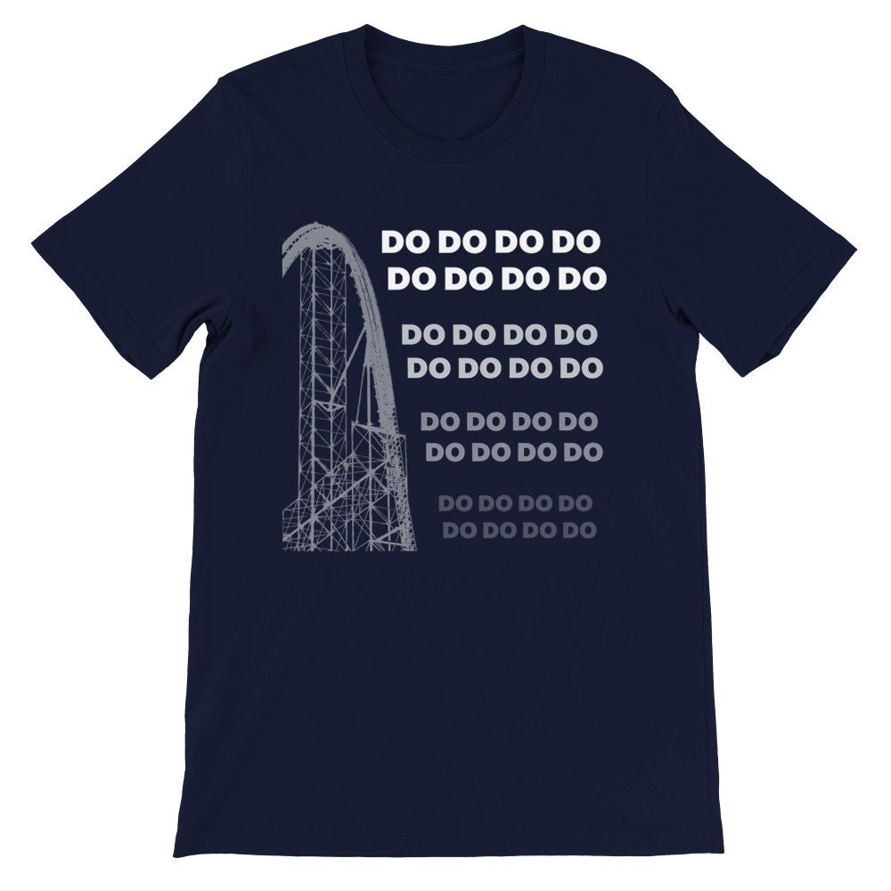 Millennium Station Music Roller Coaster Shirt | Roller Coaster Tshirt ...