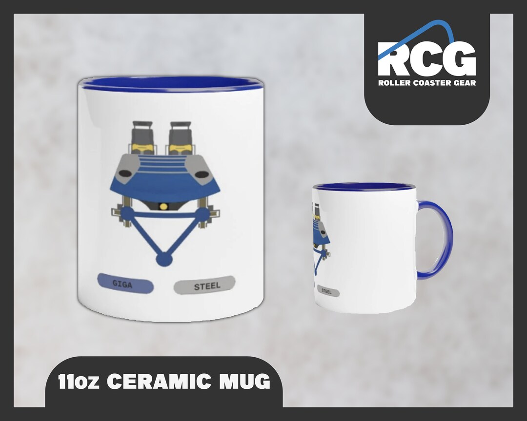 Giga/steel Roller Coaster Mug | 11oz Millennium Roller Coaster Coffee ...