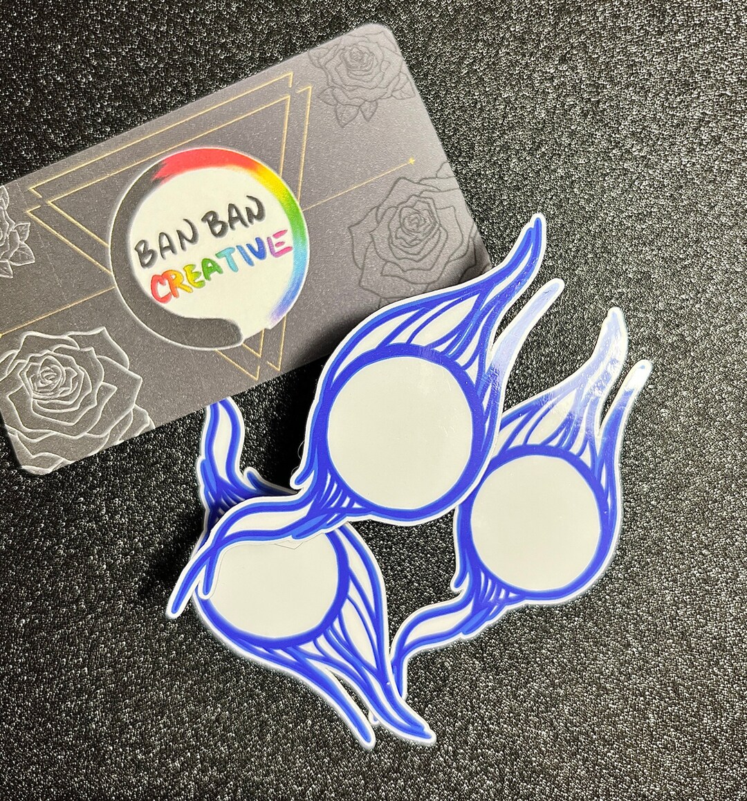 Gale Netherese Orb Transparent Sticker - Etsy