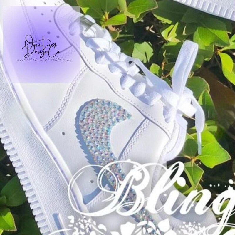 Crystal Nikes - Etsy