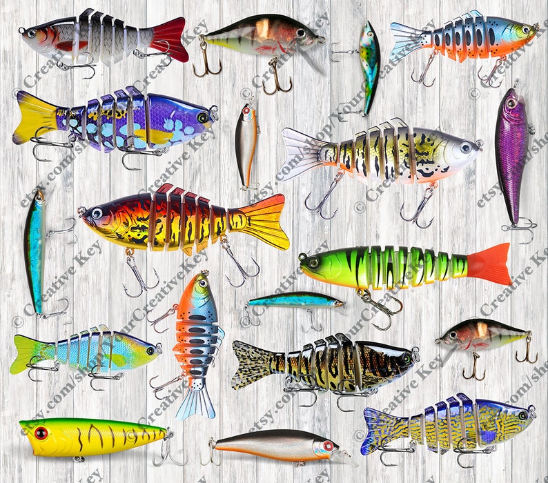Fishing Lures - 20oz Skinny Sublimation Tumbler Wrap Design - Etsy