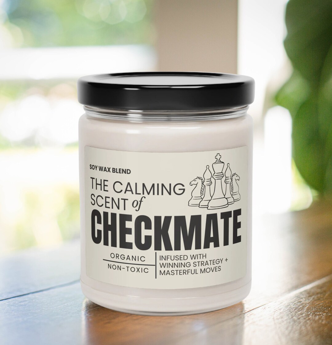 Chess Checkmate Candle Gift for Chess Players Funny Gifts for Chess ...
