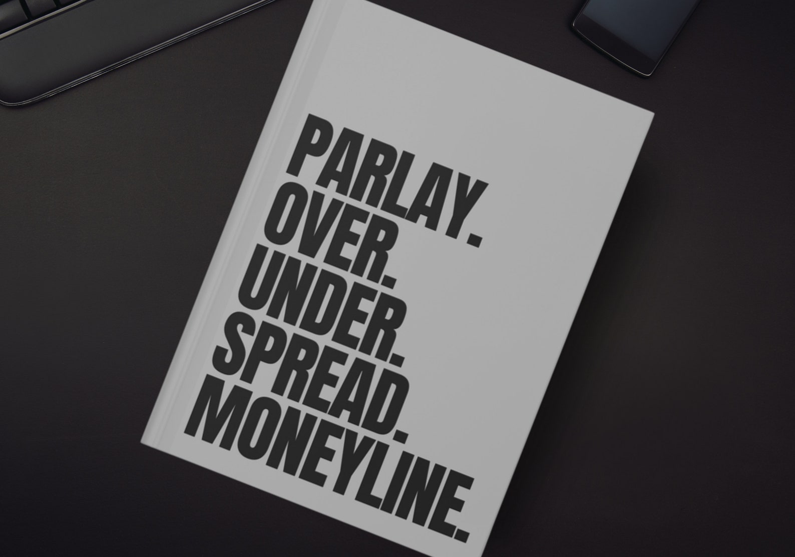 Sports Betting Notebook Parlay in Progress Funny Sports Gambling Gift ...