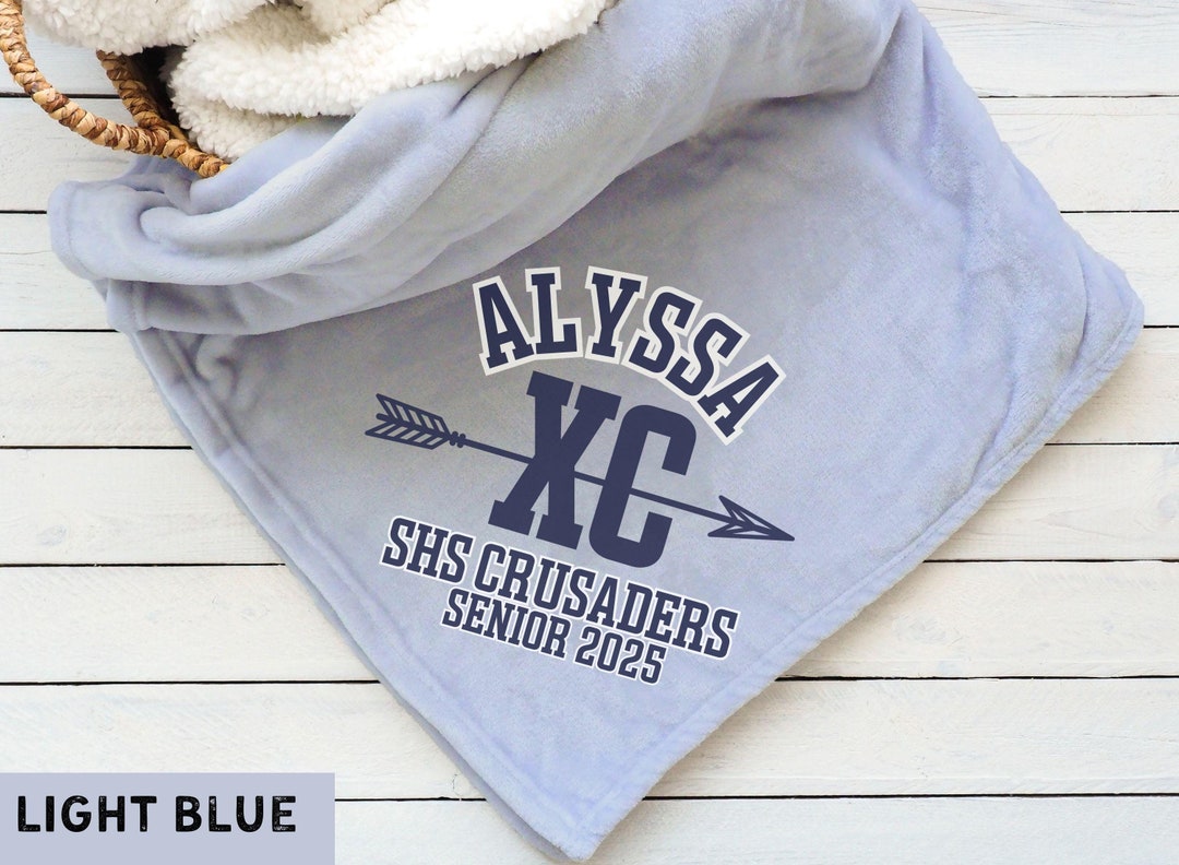 Personalized Cross Country Blanket Senior Night Gift for Cross Country ...