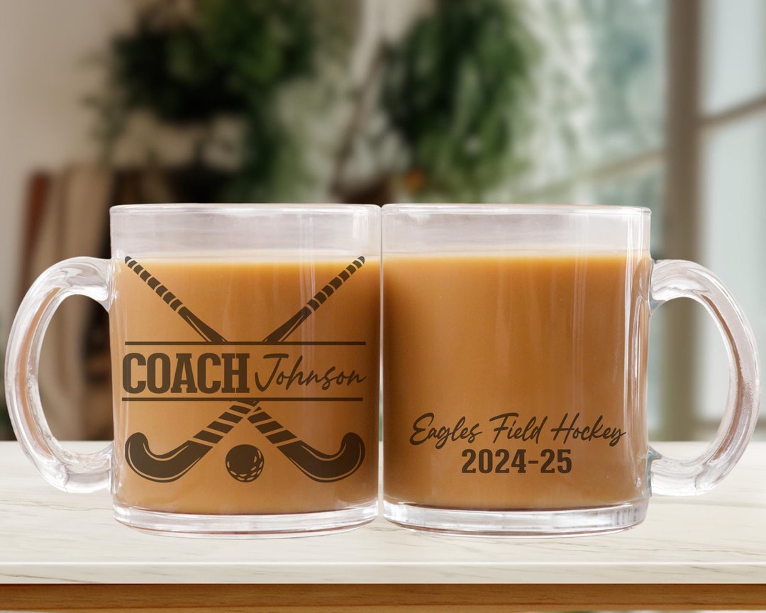 Custom Field Hockey Coach Mug Thank You Gift for Field Hockey Team ...