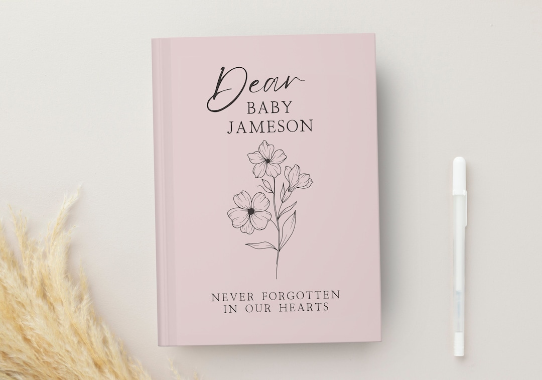 Personalized Baby Loss Grief Journal Pregnancy Loss Gift Birth Month ...
