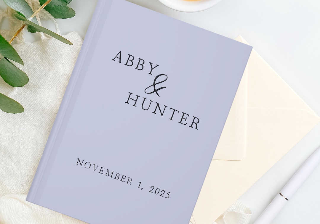 Custom Anniversary Journal Gift Personalized Notebook Husband Wife ...