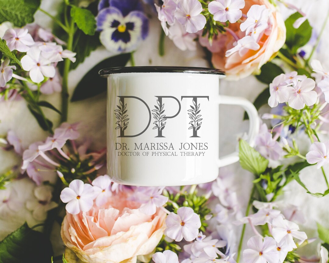 Custom Doctor of Physical Therapy Graduation Gift Personalized Physical ...