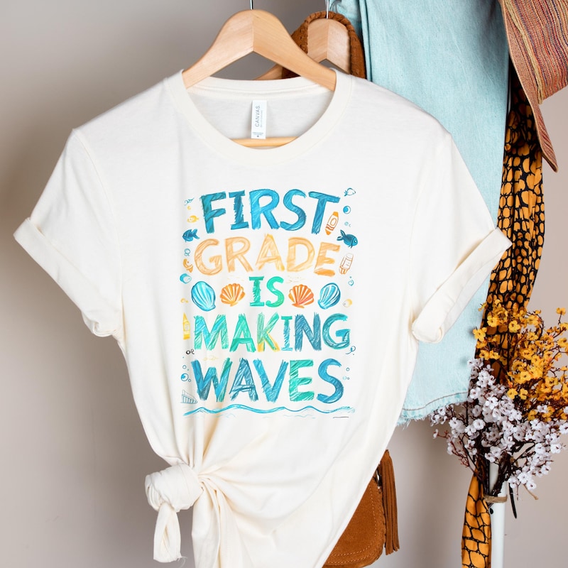 Second Grade Ocean Shirt - Etsy