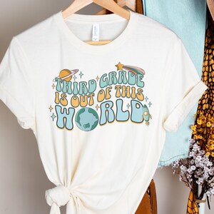 Personalized Teacher Space Shirts Custom Teacher Team Tshirts Outer ...