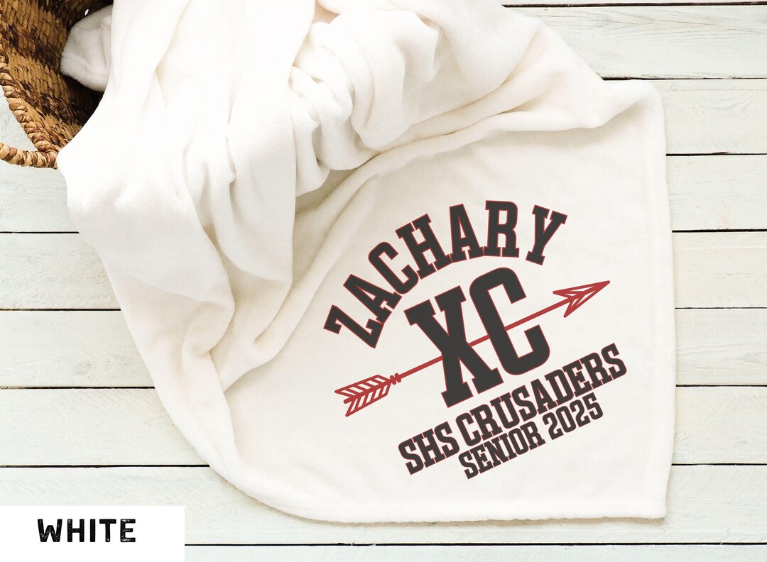 Personalized Cross Country Blanket Senior Night Gift for Cross Country ...