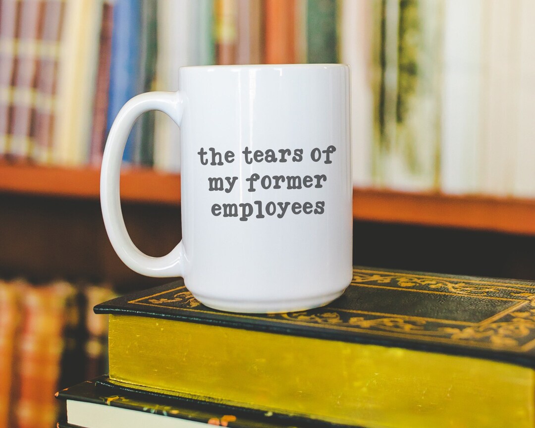 Funny Boss Leaving Mug Farewell Gift for Coworker Friend Going Away ...