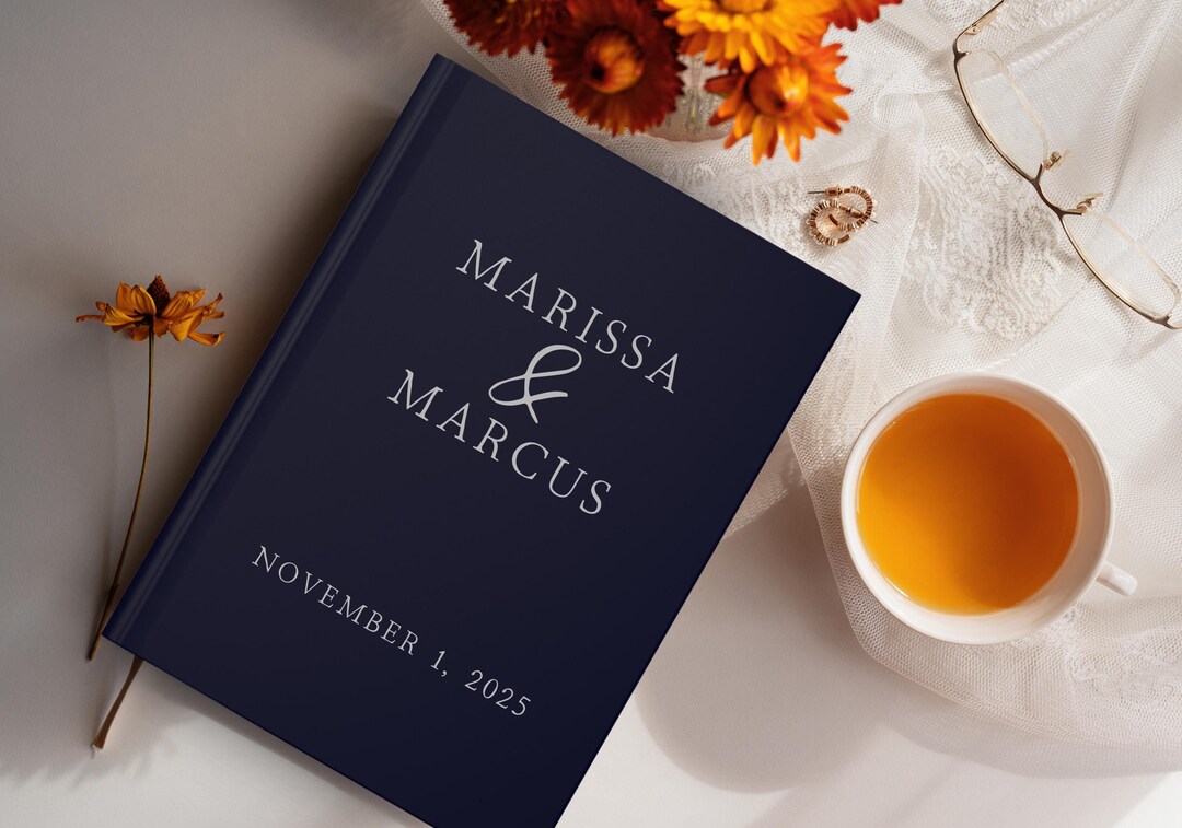 Custom Anniversary Journal Gift Personalized Notebook Husband Wife ...