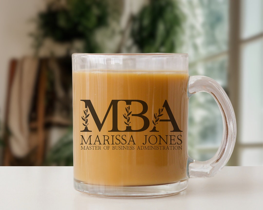 Custom MBA Graduation Gift Personalized Master of Business ...