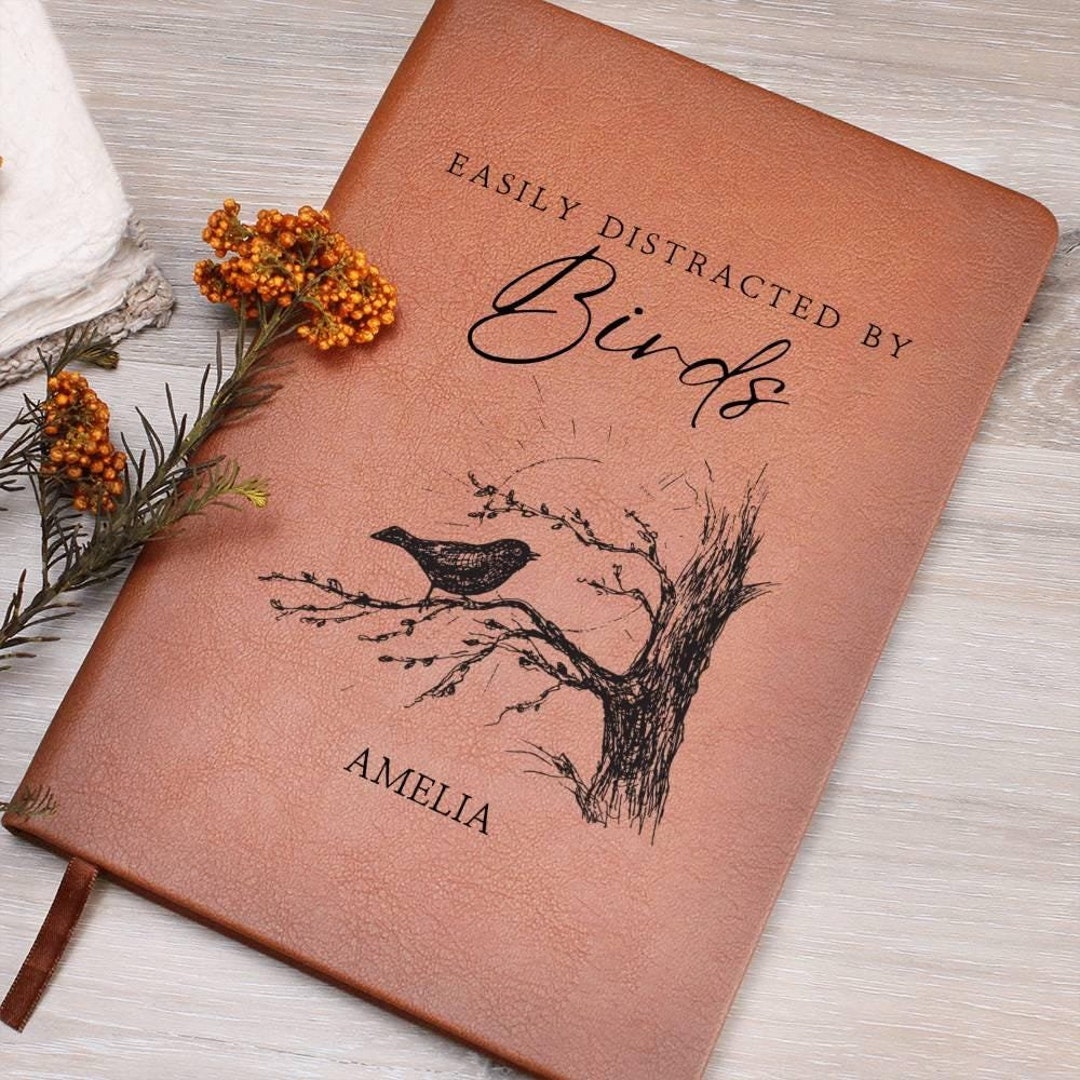 Personalized Birding Journal Bird Nerd Custom Gifts Funny Bird Watching ...
