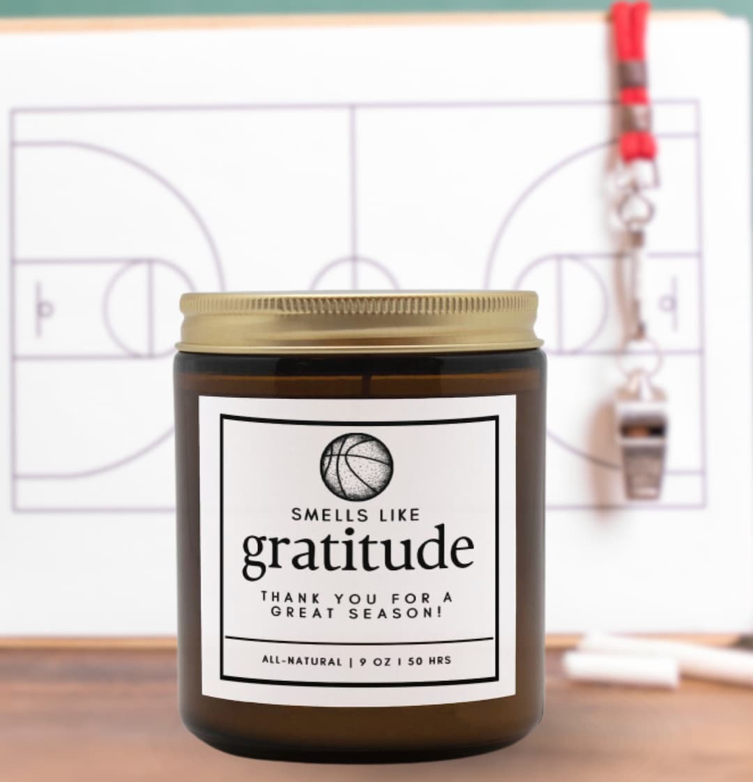 Basketball Coach Candle Gifts for Basketball Team Mom End of Season ...
