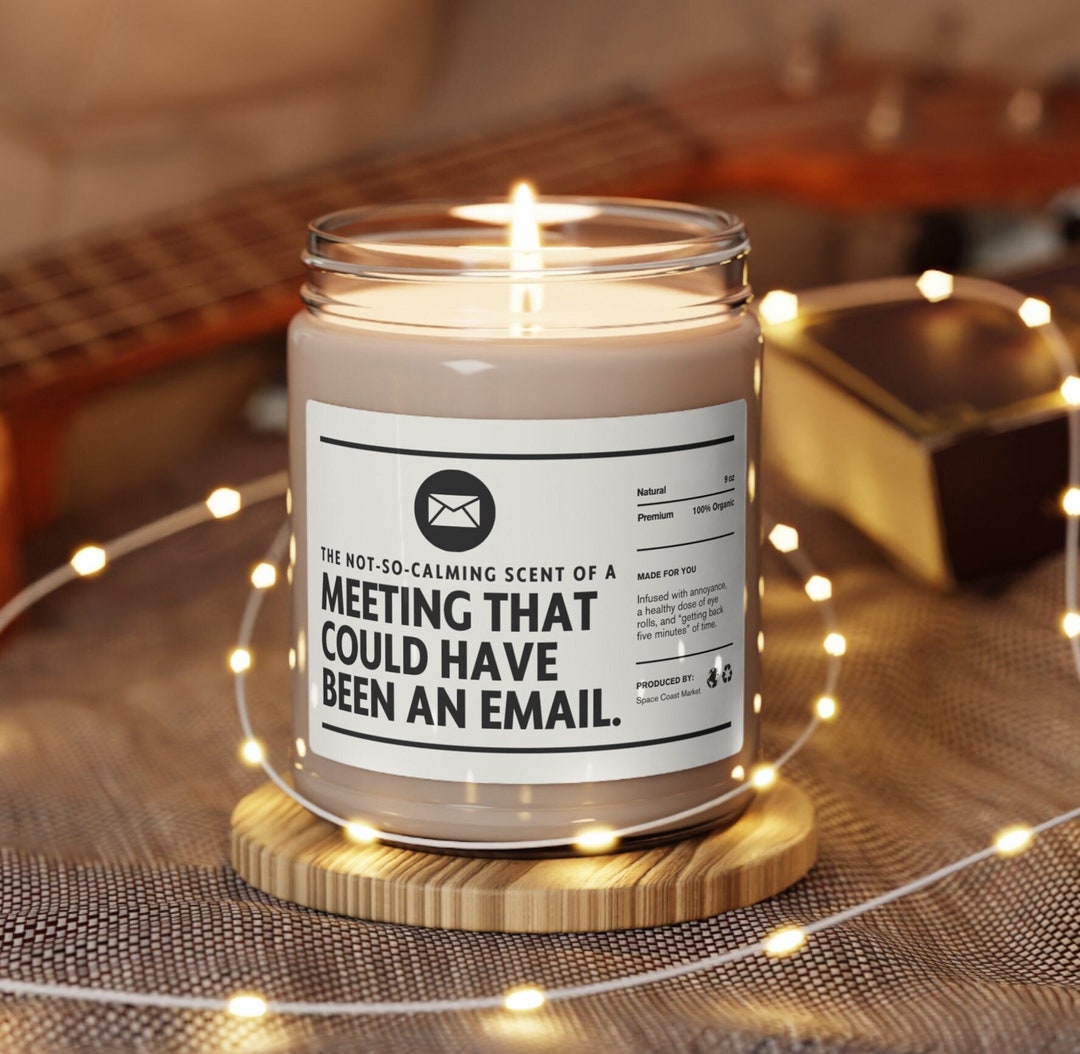 Funny Candle for Coworker Boss Could Have Been a Meeting Sarcastic Gift ...