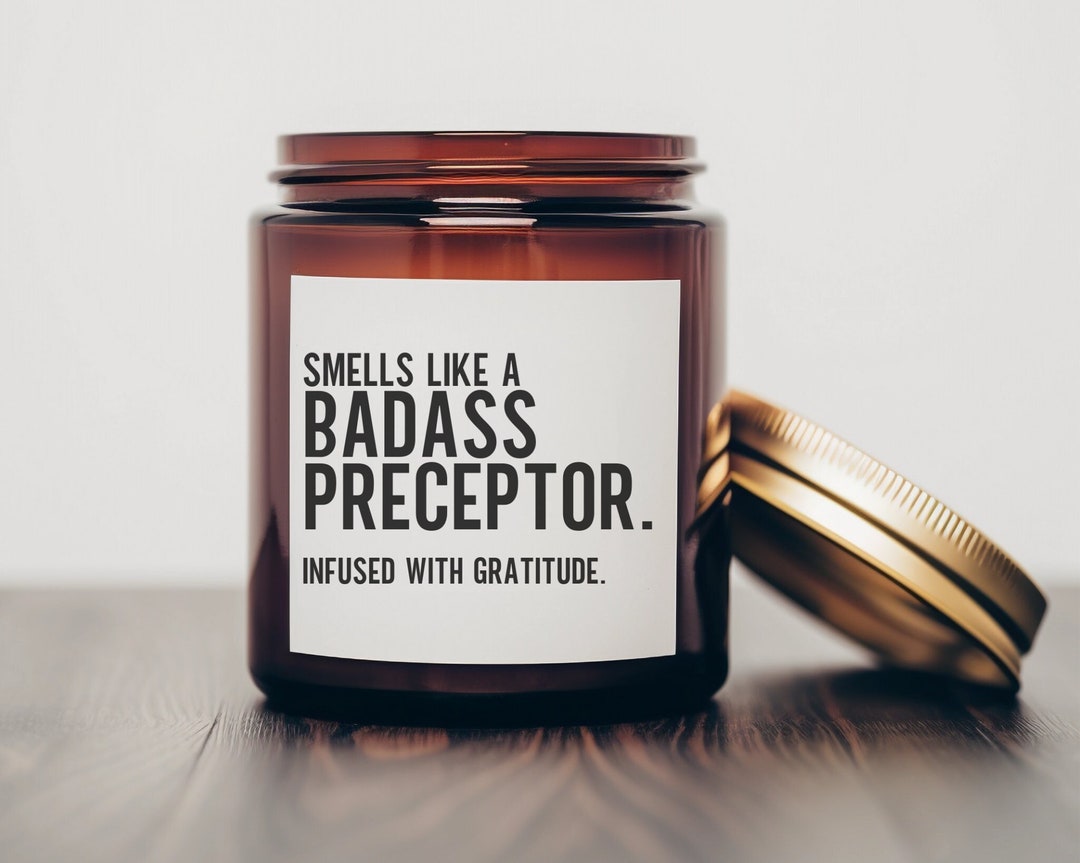 Nurse Preceptor Gift Thank You Candle for Nurse Preceptor Nurse ...