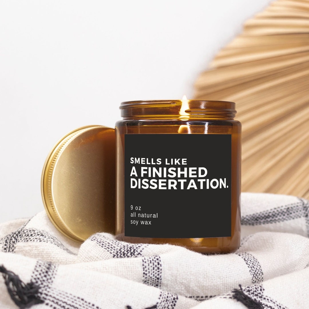 You Lit up That Dissertation Candle, Funny Doctorate Graduation Gift ...
