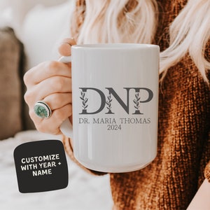 Custom DNP Graduation Gift Personalized Doctor of Nursing Practice Mug ...