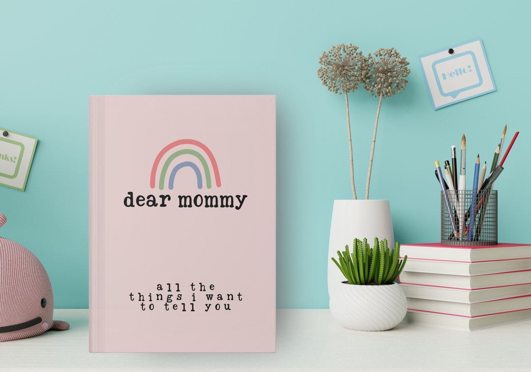 Grief Journal for Kids Loss of Mother Memorial Book for Children Gift ...