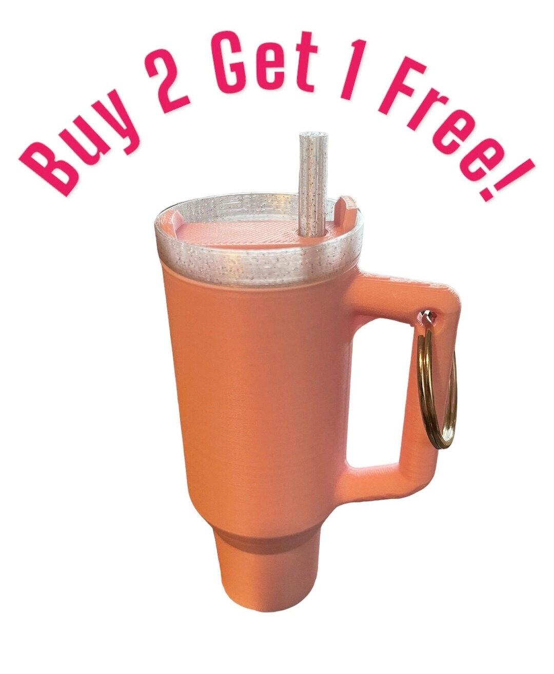 Tumbler Cup Keychain/ Stash Container/ Bridemaid Gift/ Teenager Gift ...