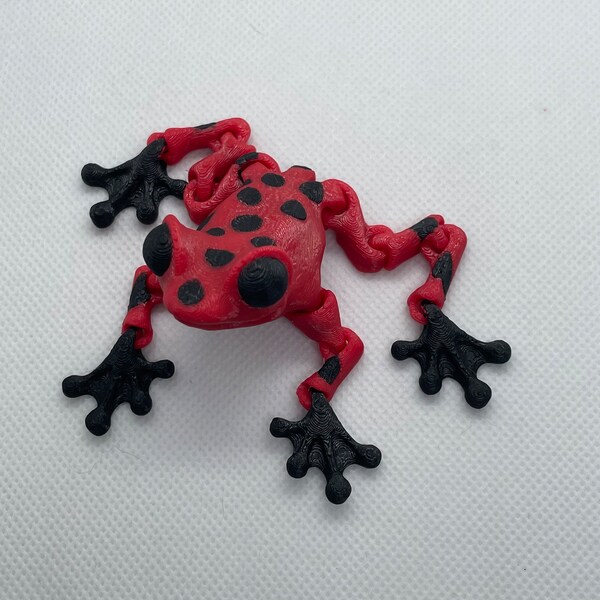 Articulated Frog Stl - Etsy