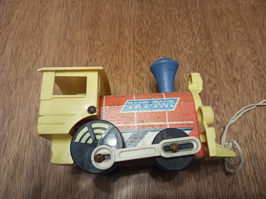 Fisher Price Pull Train - Etsy
