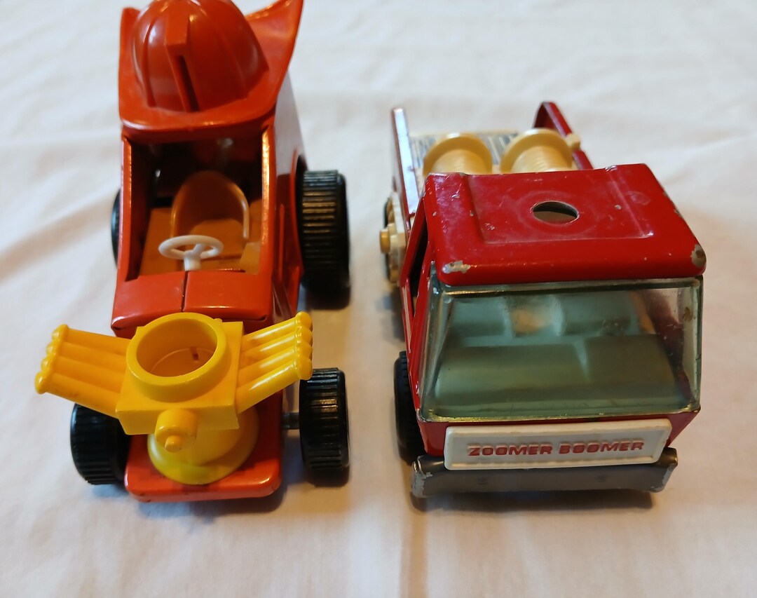 Topper Zoomer Boomer Fire Trucks - Etsy