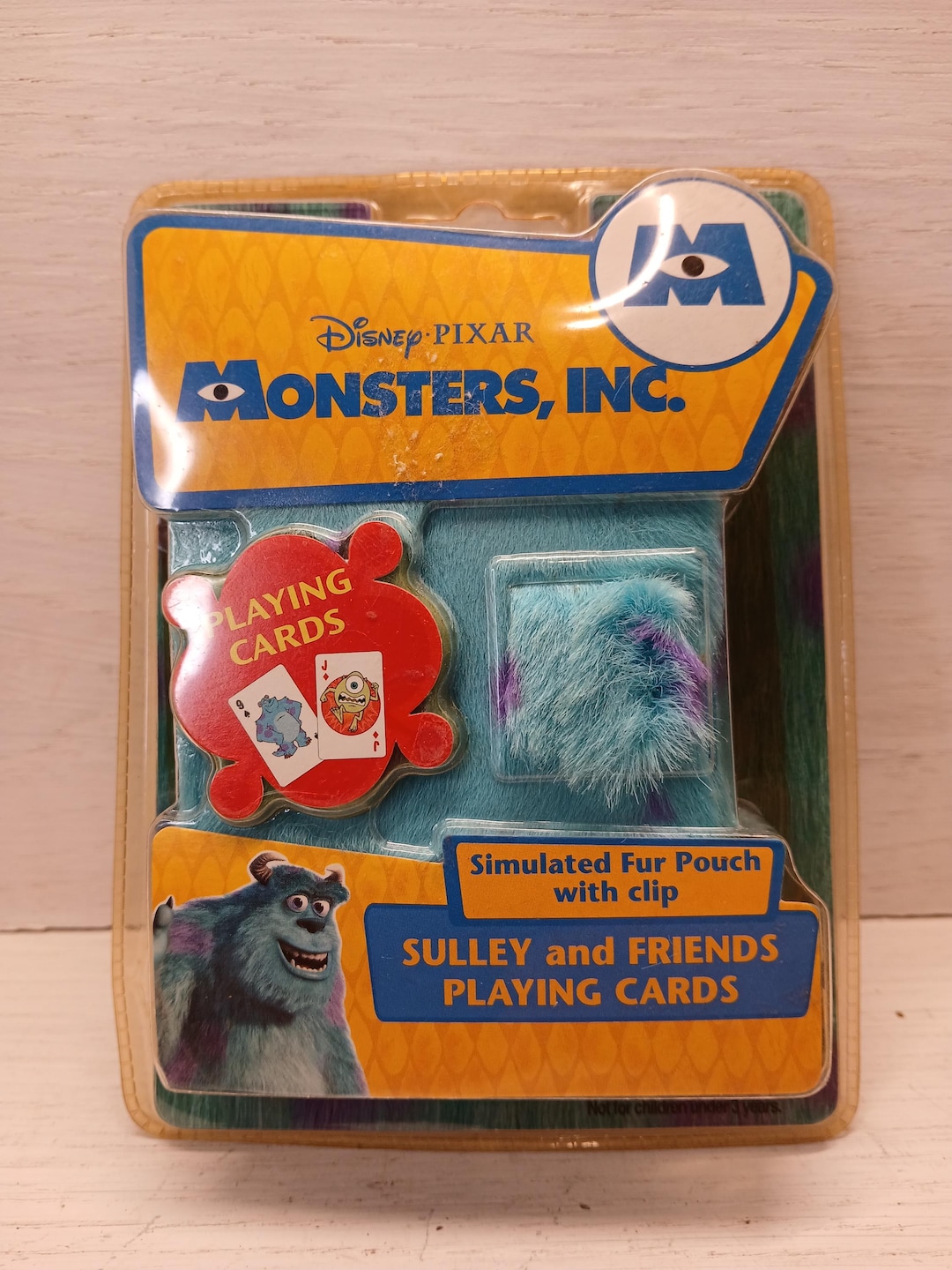 Monsters Inc Playing Cards With Furry Pouch - Etsy